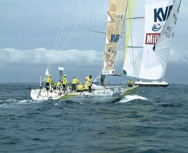 Whitbread 60m Sail Racing Yacht Innovation Kværner. - Umoe Mandal
