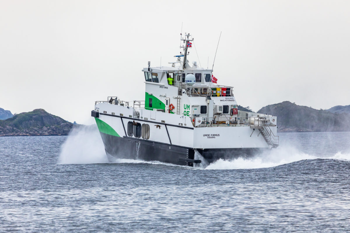 Umoe Mandal: expert in composite high-speed vessels and components.