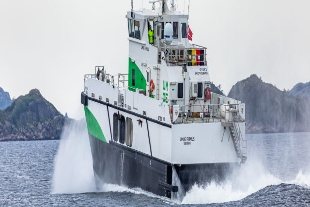 Umoe Mandal: expert in composite high-speed vessels and components.