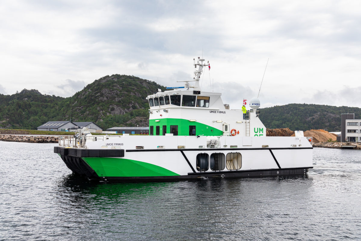Umoe Mandal: expert in composite high-speed vessels and components.