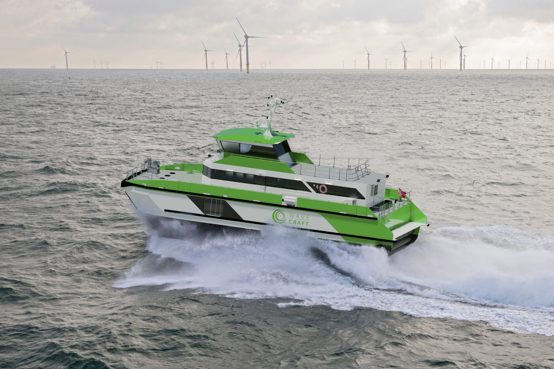 Umoe Mandal: expert in composite high-speed vessels and components.